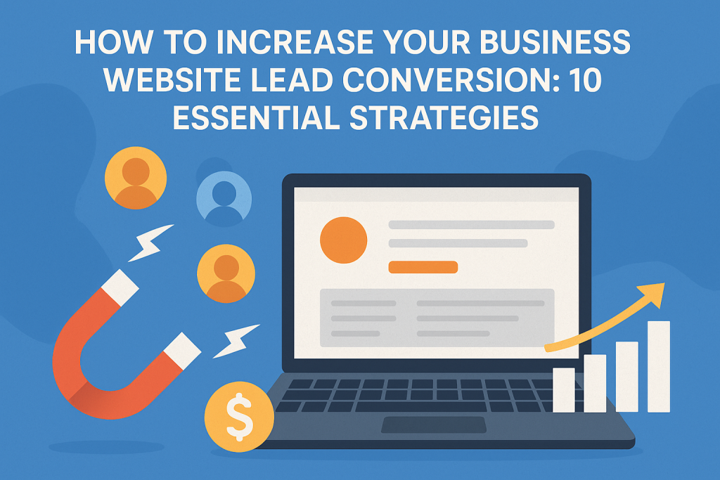 How to Increase Your Business Website Leads Conversion: 10 Essential Strategies ★ BONI ...
